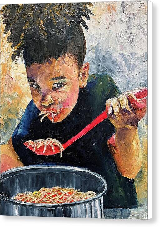 Taste Tester - Canvas Print – Lauren Luna