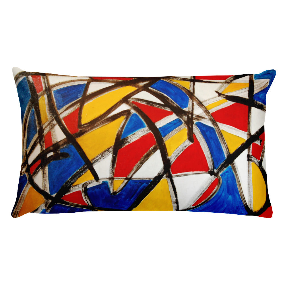 Primary Colors Pillow – Lauren Luna